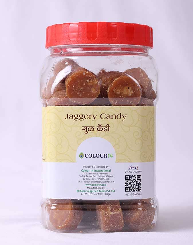 Premium Ginger Jaggery Candies/Cubes | Nutriwellmart
